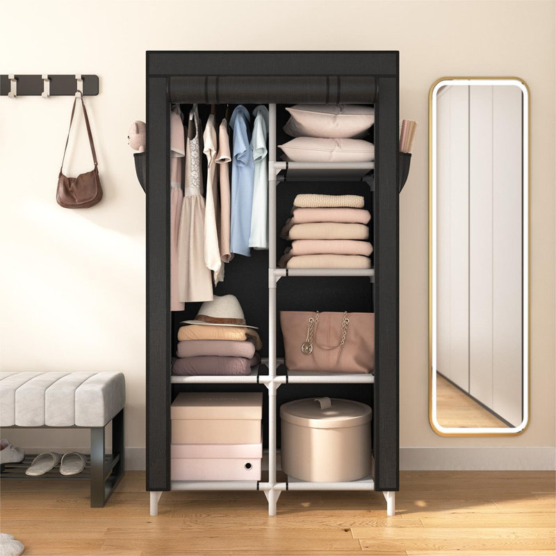 Portable bedroom closet store